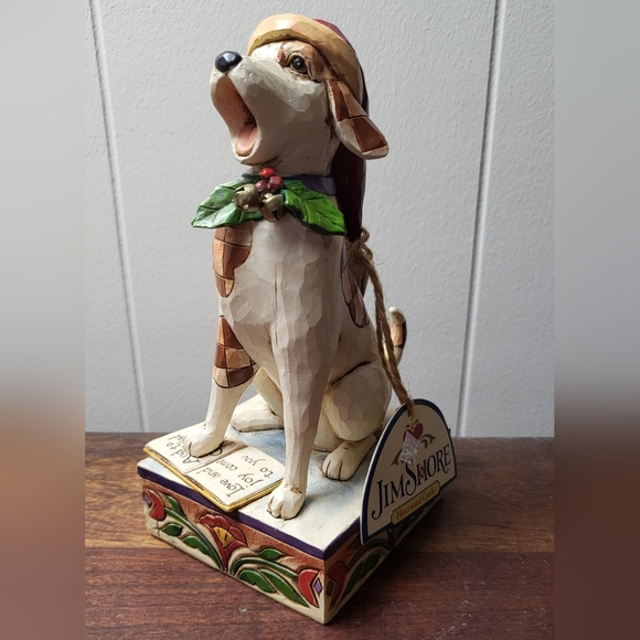 Jim Shore | Holiday | Jim Shore Bark The Hearld Angels Sing Christmas ...